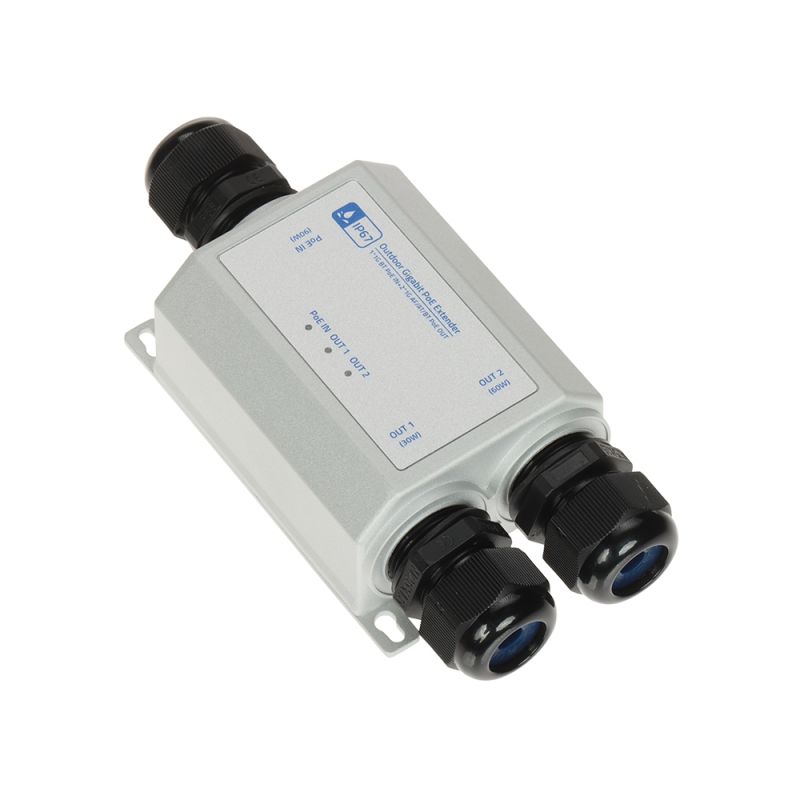 SPT-POE/2-POE-1G-IP67 | Outdoor Gigabit PoE Extender (1→2 PoE) | Pro-A