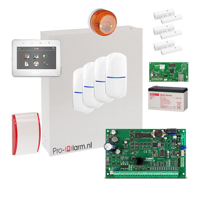 Satel Integra 32 - Tussenwoning set bedraad